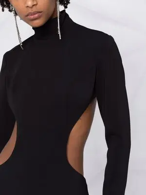 MONOT PRE Monot Slit Detail Long Dress