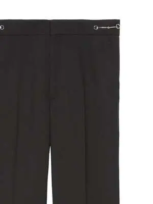 Gucci Wool Cropped Trousers