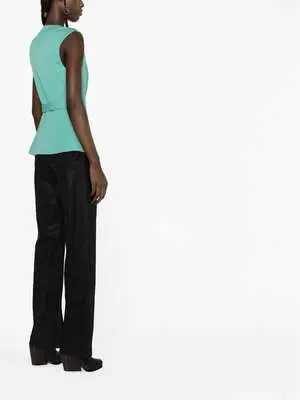Balmain Sleeveless Belted Jacket