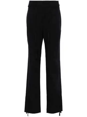 LEMAIRE Cotton Drawstring Trousers - Blue