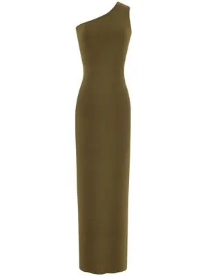 Saint Laurent One-shoulder Long Dress