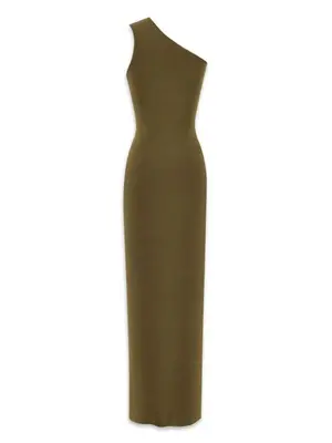 Saint Laurent One-shoulder Long Dress