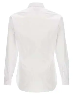 BARBA NAPOLI Poplin Shirt - White