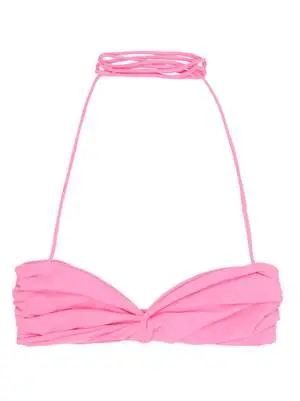 Magda Butrym Knot Bikini Top - Pink