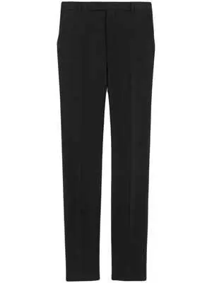 Saint Laurent High-waisted Trousers - Black