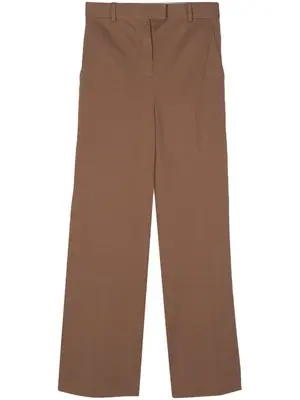 CIRCOLO 1901 Piqué Trousers - Brown