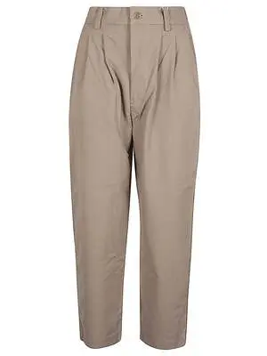 SARAHWEAR Cotton Trousers - Beige