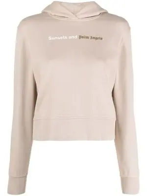 Palm Angels Relaxed Sweatshirts Hoodies For Women