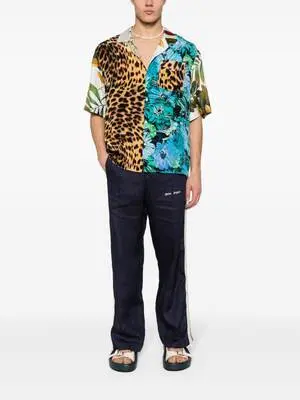 Palm Angels Logo Track Pants - Blue