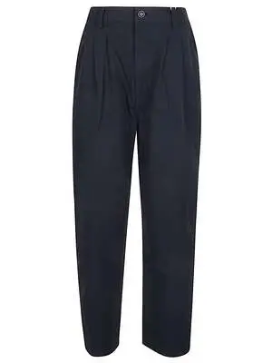 SARAHWEAR Cotton Trousers - Blue