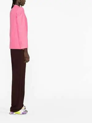 Palm Angels Single-breasted Blazer - Fuchsia