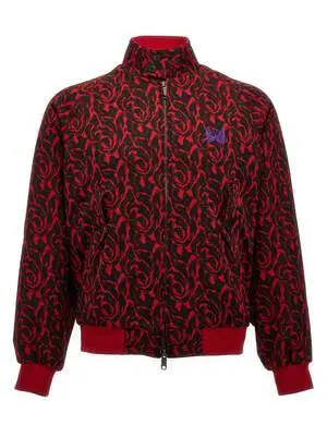 BARACUTA Jacquard Needles' Bomber Jacket