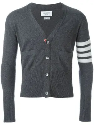 Thom Browne 4-bar Cashmere Cardigan