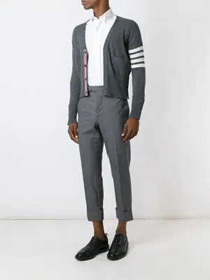 Thom Browne 4-bar Cashmere Cardigan