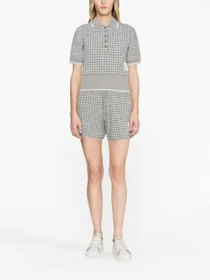 Thom Browne Tweed Cotton Shorts