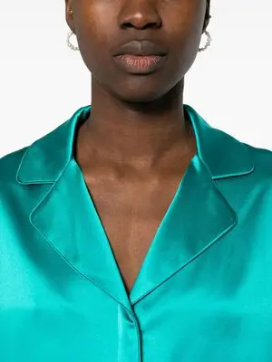 Max Mara Silk Tunic - Green