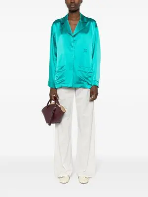 Max Mara Silk Tunic - Green