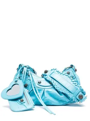 Balenciaga Le Cagole Xs Shoulder Bag - Blue