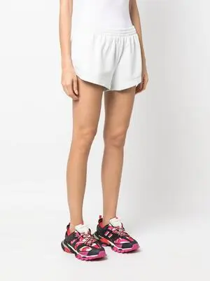 Balenciaga Flared Cotton Shorts
