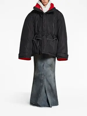 Balenciaga Nylon Parka Coat