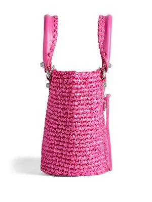 Balenciaga Le Cagole Panier Small Tote - Pink