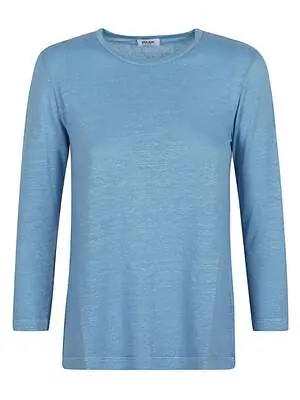 BASE Linen Jersey Long Sleeve T-shirt