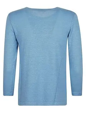 BASE Linen Jersey Long Sleeve T-shirt