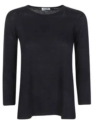 BASE Linen Jersey Long Sleeve T-shirt