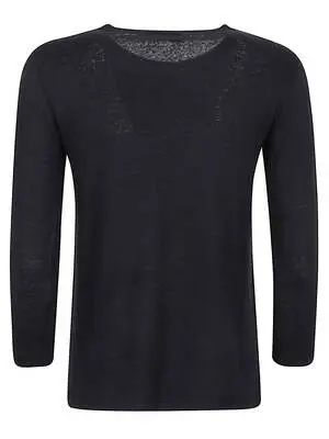 BASE Linen Jersey Long Sleeve T-shirt