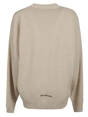 Balenciaga Cashmere Crewneck Pullover Sweater