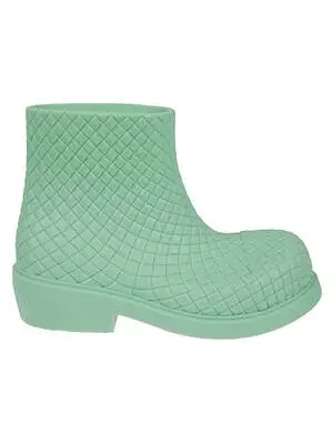 Women's Green Rain Boots