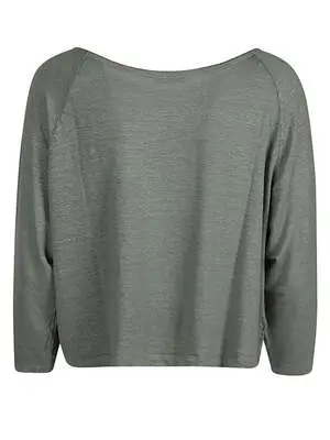 BASE Name Linen Boat Neck Sweater