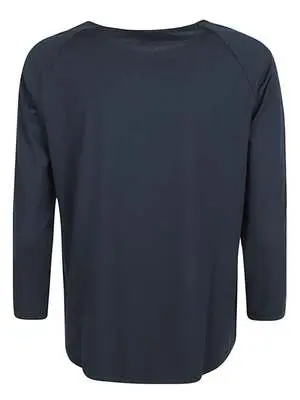 BASE Cotton Crewneck Sweater - Blue