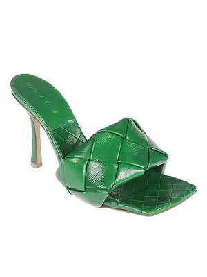 Bottega Veneta Lido Leather Mules
