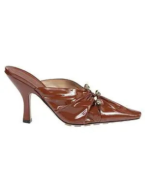 Bottega Veneta Metal Mules Clogs For Women