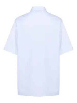 DARKPARK Oversized Cotton Shirt - Clear Blue
