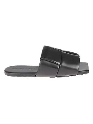 Bottega Veneta Patch Leather Flat Sandals