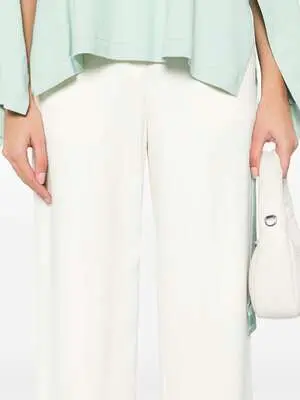 Erika Cavallini Wide Leg Trousers - White
