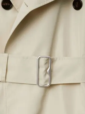 Burberry Silk Short Trench Coat