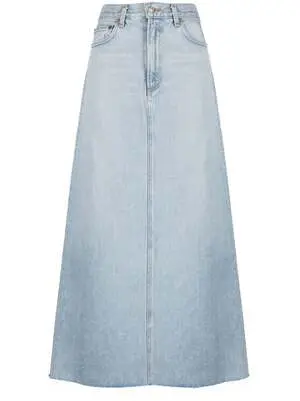 AGOLDE PRE Agolde Denim Maxi Skirt