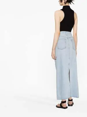 AGOLDE PRE Agolde Denim Maxi Skirt
