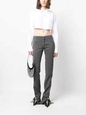 Coperni Cotton Cropped Shirt