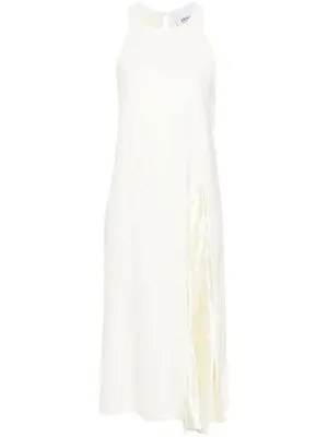 Erika Cavallini Sleeveless Midi Dress - White