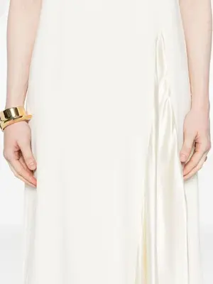 Erika Cavallini Sleeveless Midi Dress - White