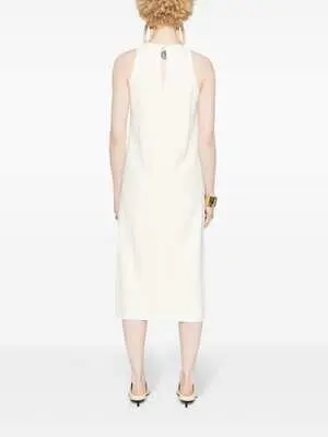 Erika Cavallini Sleeveless Midi Dress - White