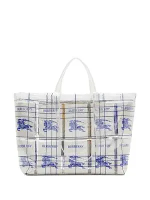 Burberry Ekd Logo Tote Bag - Multicolour