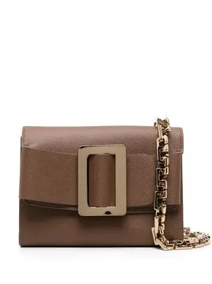 Boyy Buckle-detail Epsom Leather Shoulder Bag - Brown