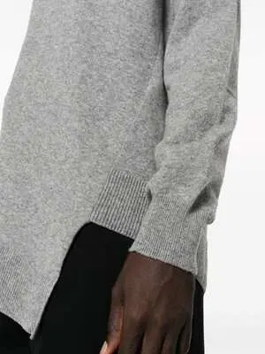 Comme Des Garçons X Lacoste Asymmetric Wool Jumper