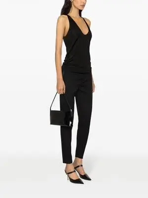 Saint Laurent Deep Neckline Jersey Top