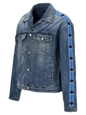 Dsquared2 Dan' Denim Jacket - Light Blue